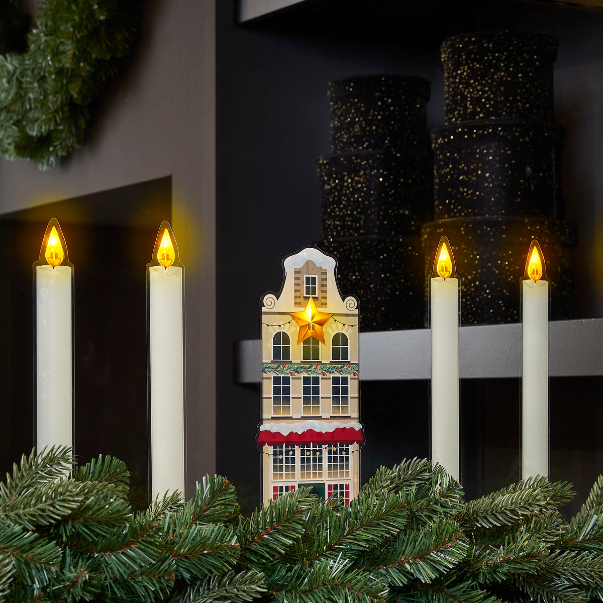Vinduesklæb til jul – Sjov og nem julepynt – Juleeventyr