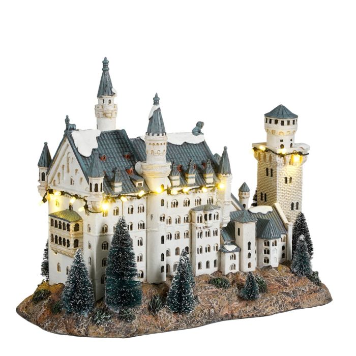 Luville Slot Neuschwanstein - Julelandskab - Juleby - – Juleeventyr
